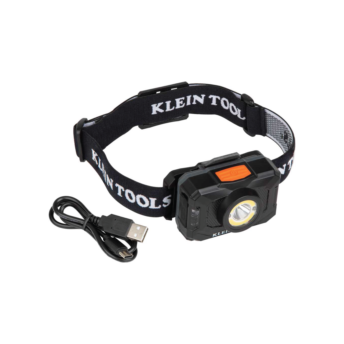 Rechargeable 2-Color LED Headlamp with Adjustable Strap | 56414