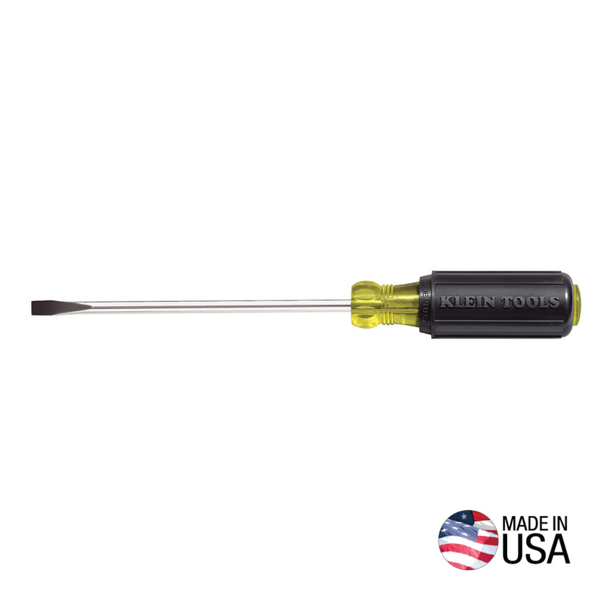 1/4-Inch Cabinet Screwdriver, Heavy Duty, 6-Inch Round Shank | 605-6